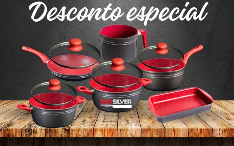 Panelas Red Silver na Sônia Abrão - RedSilver Panelas